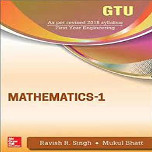 GTU MATHS1 BOOK: MATHS BOOK FOR ENGNEERING eBook : sing, Ravish: Amazon ...