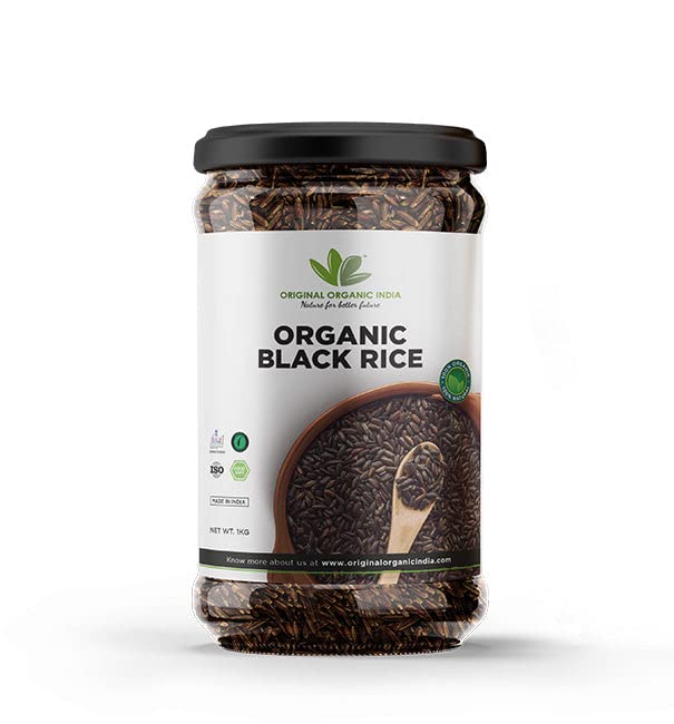 Black Rice pack of 2 | 1 kg Organic Black Rice Known as Kalabati Black ...