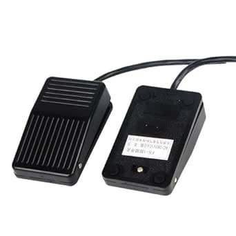 SPDT Nonslip Metal Momentary Electric Power Foot Pedal Switch FS-1 ...