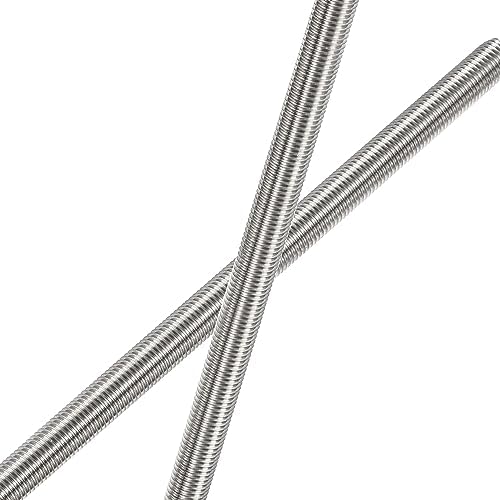 HiPicco M12 x 250mm Fully Threaded Rod & Studs, 304 Stainless Steel ...