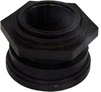 Amazon.com: 1" NPT Polypropylene Bulkhead Fitting with Viton Gasket ...