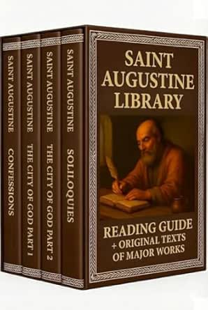 Amazon.com: Saint Augustine Collection – 4 Books – Reading Guides ...