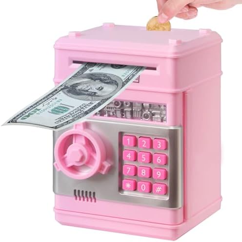 Amazon.com: Dinosaurs Piggy Bank for Kids,Automatic Stealing Coin Bank ...