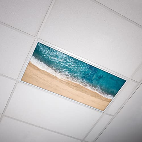 2x4 Fluorescent Lens Cover 4 Pack Of Fluorescent Light Covers 2x4