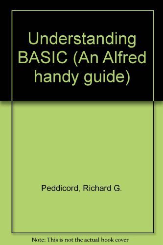 Understanding BASIC (An Alfred handy guide) : Peddicord, Richard G ...