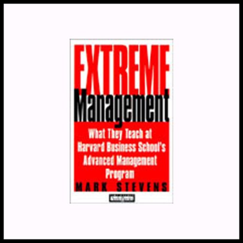 Amazon.com: Extreme Management: What They Teach at Harvard Business ...
