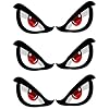 Amazon.com - Car Reflective Stickers, 3 Funny Peeking Eye Car Decal ...