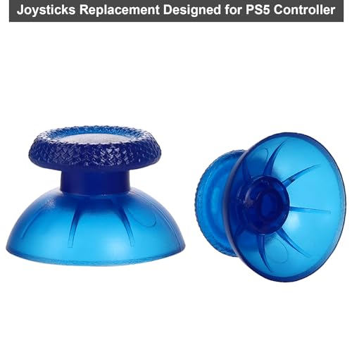 Snapklik.com : Ikpek 8 Pack Clear Blue Replacement Thumbsticks For ...