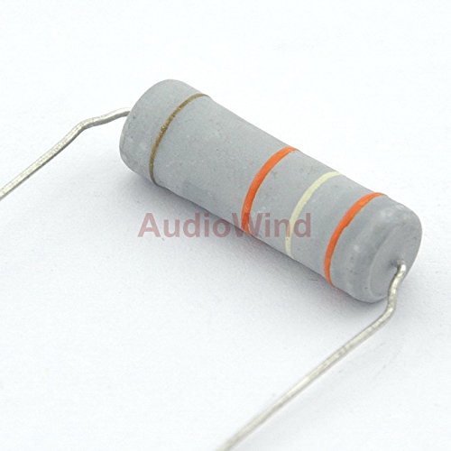Electronics-Salon 10PCS 39K Ohm 5 Watts 5W Metal Oxide Film Resistor ...