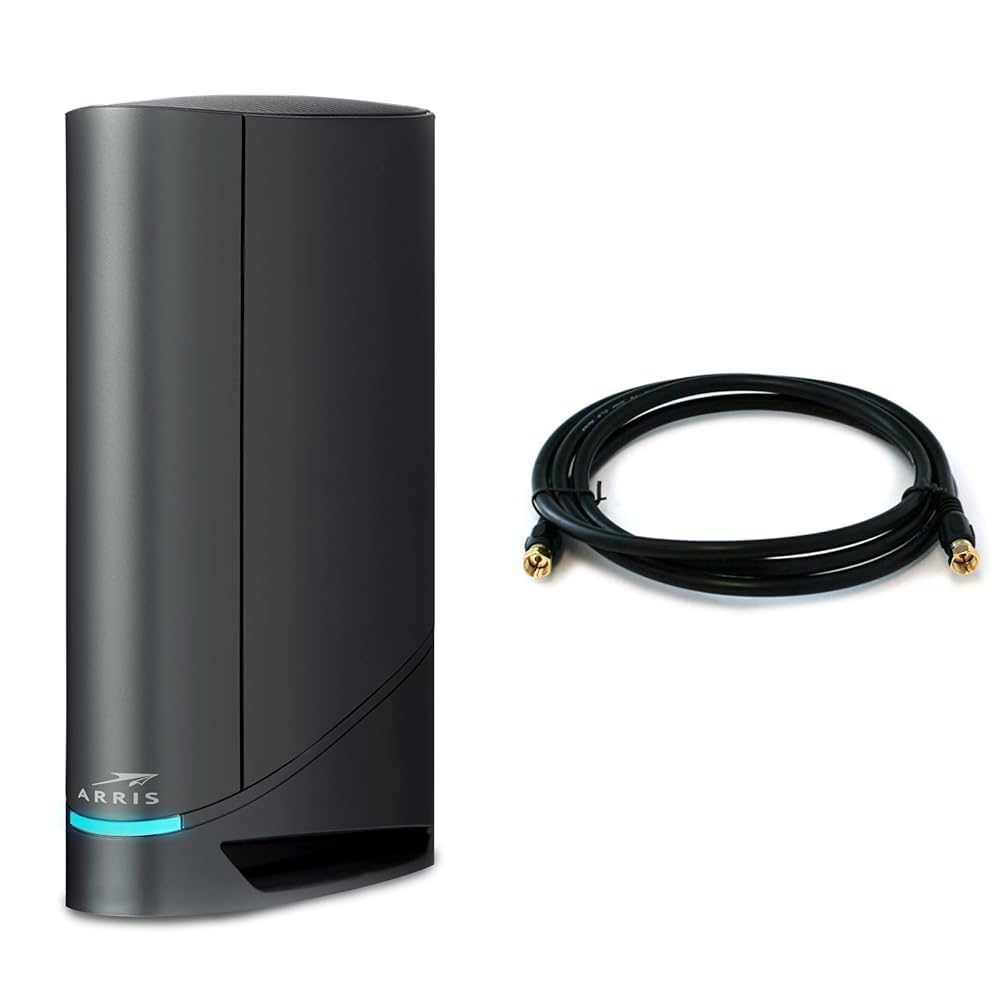 Amazon.com: ARRIS Surfboard G34 DOCSIS 3.1 Gigabit Cable Modem & Wi-Fi ...