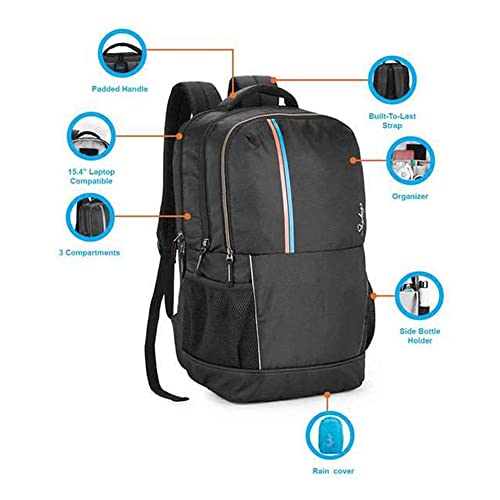 Buy Skybags Unisex Polyester Triple Compartment Backpack ...