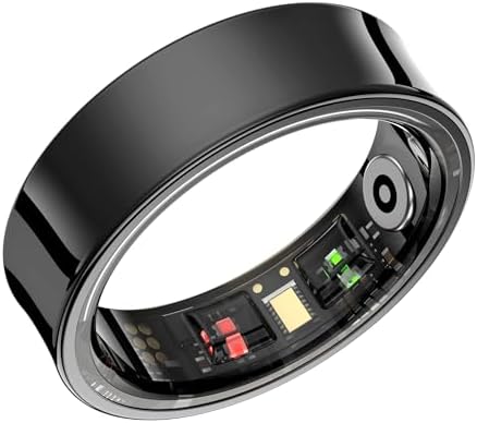 Amazon.com: Vital Health Smart Ring for Women Black Vital Health Ring ...