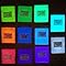 Amazon.com: Glow Powder Variety Pack 11 colors- 6 Fluorescent/5 Neutral ...