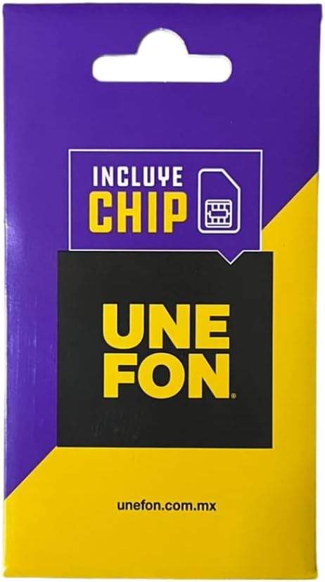 UNEFON Tarjeta SIM con Internet Ilimitado : Amazon.com.mx: Electrónicos