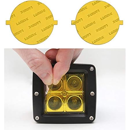 Amazon.com: Lamin-x Custom Fit Yellow Fog Light Covers for Ford Focus ...