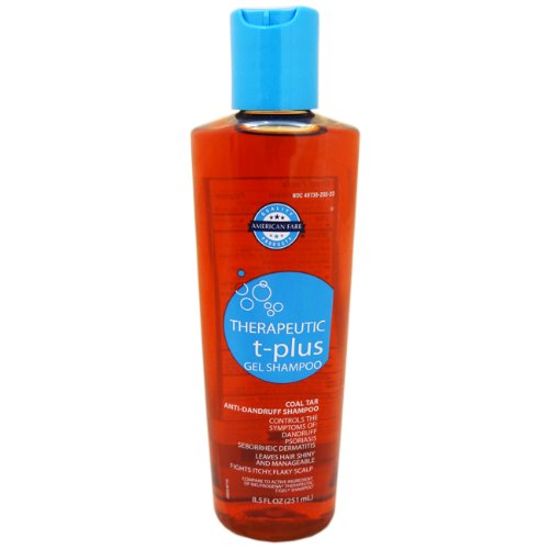 Amazon.com : American Fare Therapeutic T-plus Gel Shampoo - Pack of 6 ...