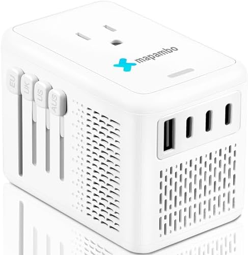 Amazon.com: Mapambo 220V to 110V Voltage Converter US to Europe for ...