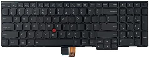 Amazon.com: Siakoocty Laptop Replacement US Layout No Pointer Keyboard ...