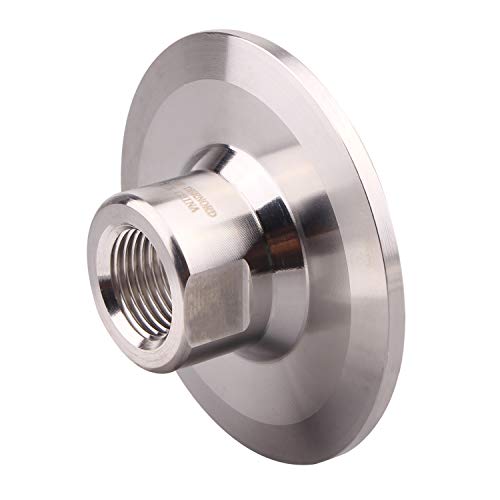 Snapklik.com : DERNORD Sanitary 2 Inch Tri Clamp To 3/8 Inch NPT Female ...