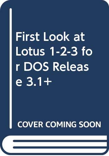 Amazon | First Look at Lotus 1-2-3 for DOS Release 3.1+ | Skinner, Alan ...