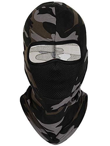 PrimeBox Cotton Army Prints Under Helmet Full Face Mask Cover For ...