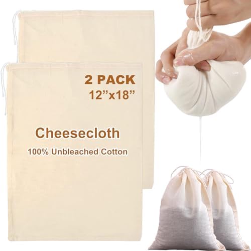Muslin Cloths for Cooking, Certified Organic Cheese Cloths for ...