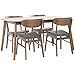 Amazon.com - Christopher Knight Home Lucious 60" Rectangular Dining Set ...