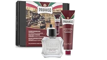 Amazon.com: Proraso Shaving Kit - Nourishing Shaving Cream & After ...