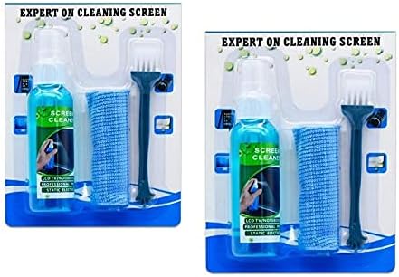 HOTKEI Combo of 100ml Laptop Screen Cleaning Liquid Keyboard Cleaning ...