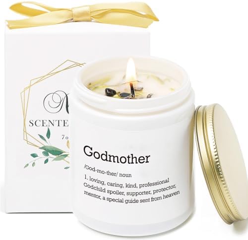 Amazon.com: Godmother Candle, Christmas Godmother Proposal Gift, Godmom Gifts, God Mother ...