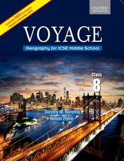 ICSE Voyage Geography Class - 8 : Amazon.in: Books