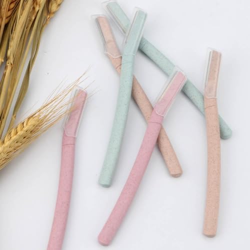 Amazon.com: EcoGlam Razor | Biodegradable Wheat Straw Razor | Eyebrow ...