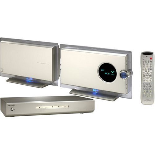 Sharp SD-HX600 1-Bit Digital Amplifier Flat-Panel Wall-Mountable Home ...