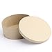 Amazon.com: Pack of 6 Paper Mache Round Boxes - Blank Premade Papier ...