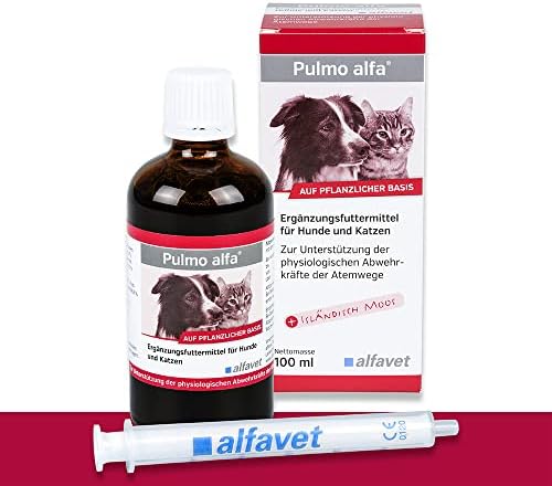 Alfavet Pulmo alfa, Saft zur Unterstützung der Atemwege von Hund und ...