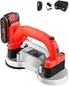Amazon.com: 21V Tilers Machine Battery Vacuum Suction Lifter Wall Floor ...