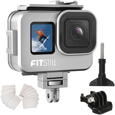 F1TP Waterproof Case for Go Pro Hero 13 12 11 10 9 Black,196Ft ...