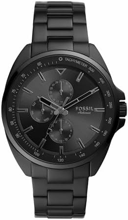 Fossil Neutra Black Watch FS5525 : Amazon.in: Watches