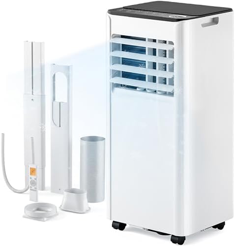 EUHOMY Portable Air Conditioning, 10,000 BTU, Portable 4-in-1 AC Unit ...