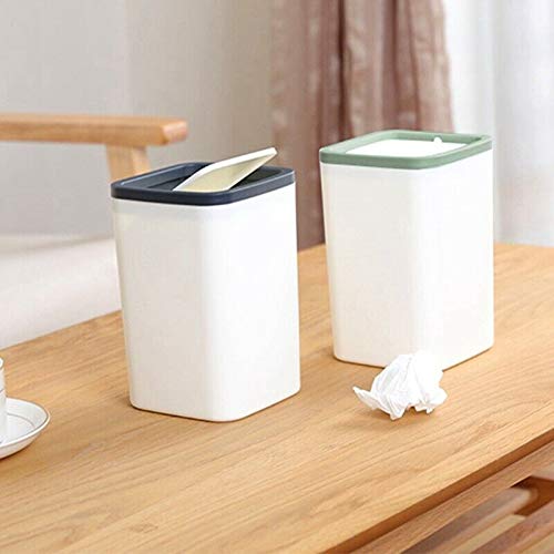 3NH® Waste Bin Small Mini Desktop Ashcan Tabletop Trashbox for Desk Ca ...