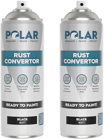 Amazon.com: Polar Rust Converter Spray - 2 x 17 Fl Oz| Matte Black ...