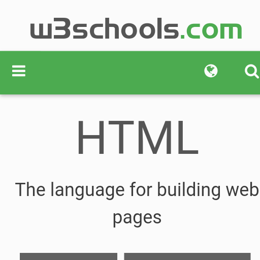 W3Schools web tutorial - App on Amazon Appstore