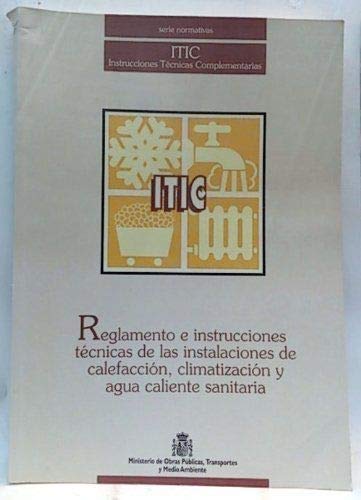 Itic reglamento instruc.tecnica: unknown author: 9788474338683: Amazon ...
