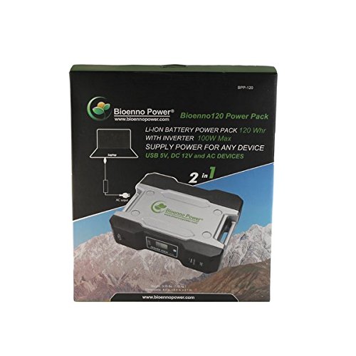 Bioenno Power BPP-120 120 Watt Integrated AC-DC-Solar Unit | WantItAll