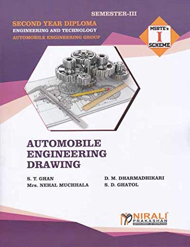 AUTOMOBILE ENGINEERING DRAWING eBook : S. T. GHAN, D. M. DHARMADHIKARI ...