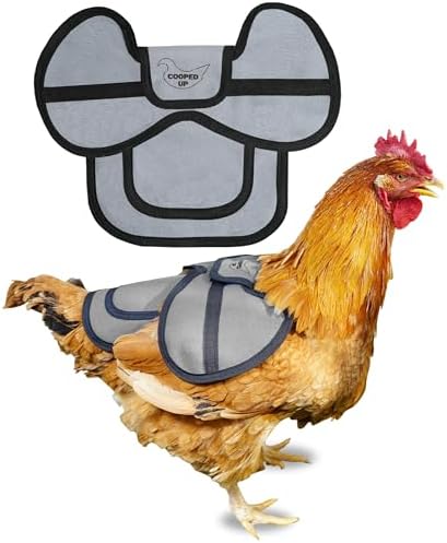 Amazon.com : COOPED UP Canvas Chicken Saddle for Medium-Large Hens with ...