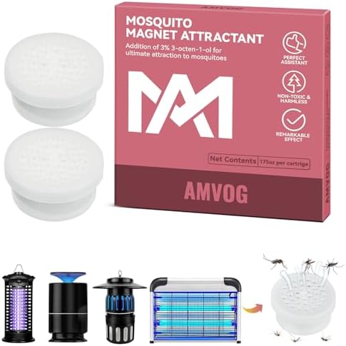 Amazon.com : AMVOG Upgraded Insect Trap Octenol Pest Lures, 2PCS ...