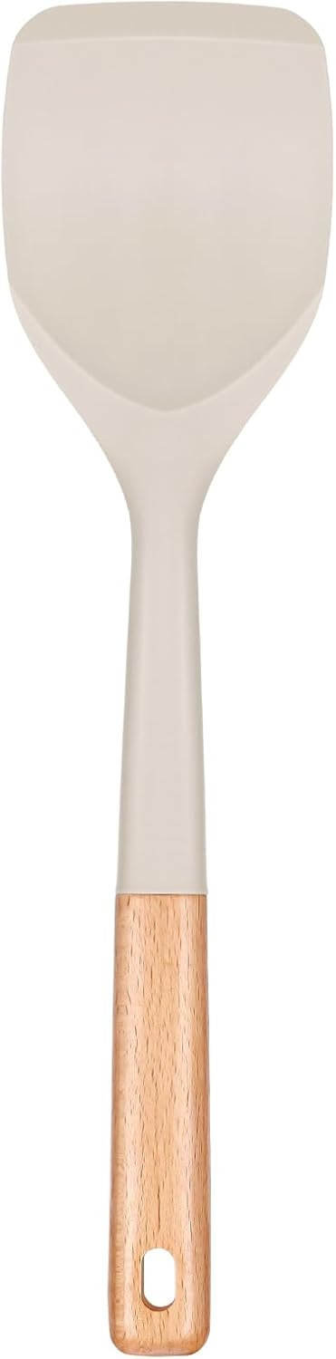 Amazon.com: Nonstick Silicone Spatula, Non Scratch Flexible Edge for ...