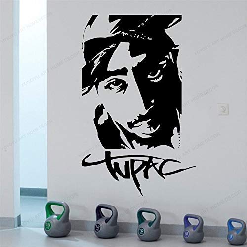 Amazon.com: 102X64Cm DIY Wall Vinyl Sticker Rapper Hip Hop Wall Decal ...