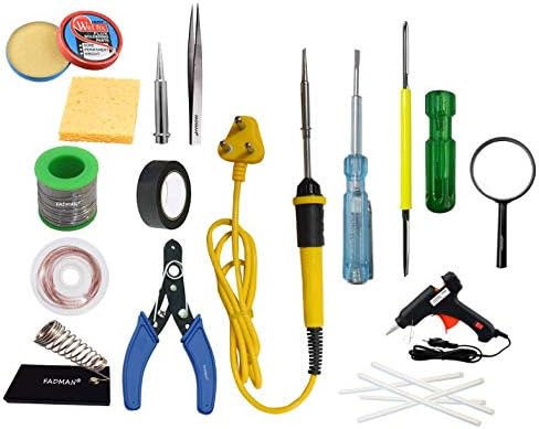 FADMAN SOLDERING IRON 25 W | BEST BUNDLE KIT | PACK 15 : Amazon.in ...
